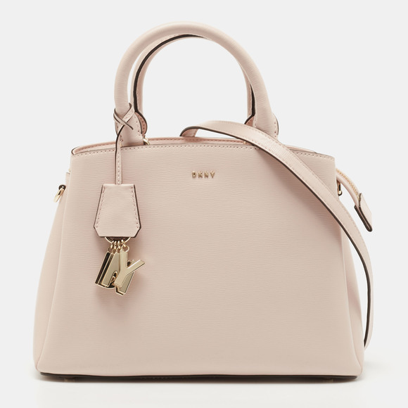 Donna Karan | Bags | Dkny Pink Leather Paige Dome Satchel | Poshmark